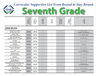 Brochures - Bound to Stay Bound Books