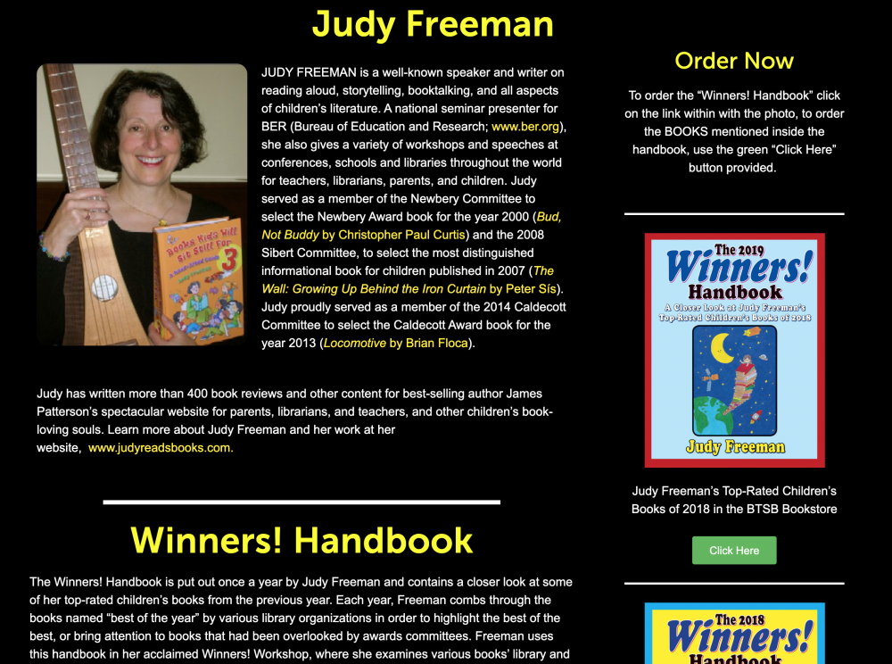 Judy Freeman - Bound to Stay Bound Books