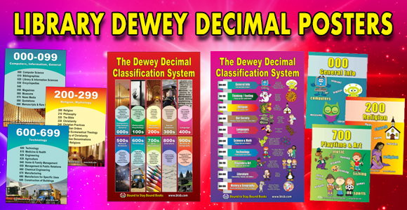 Library Dewey Decimal Signage - Bound to Stay Bound Books