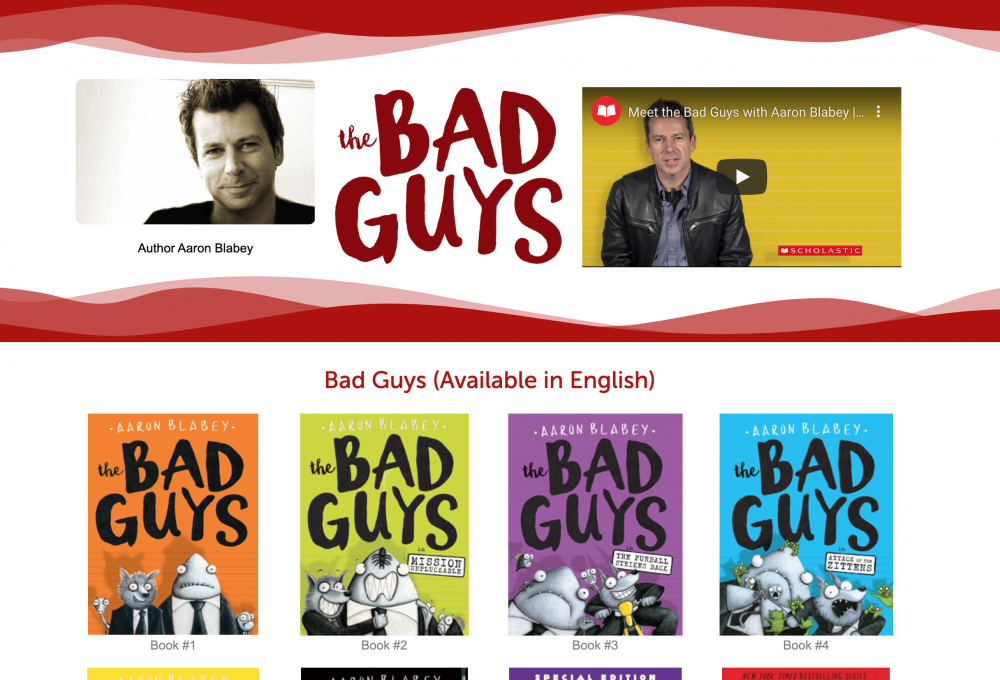 Featured Series — Bad Guys - Bound to Stay Bound Books