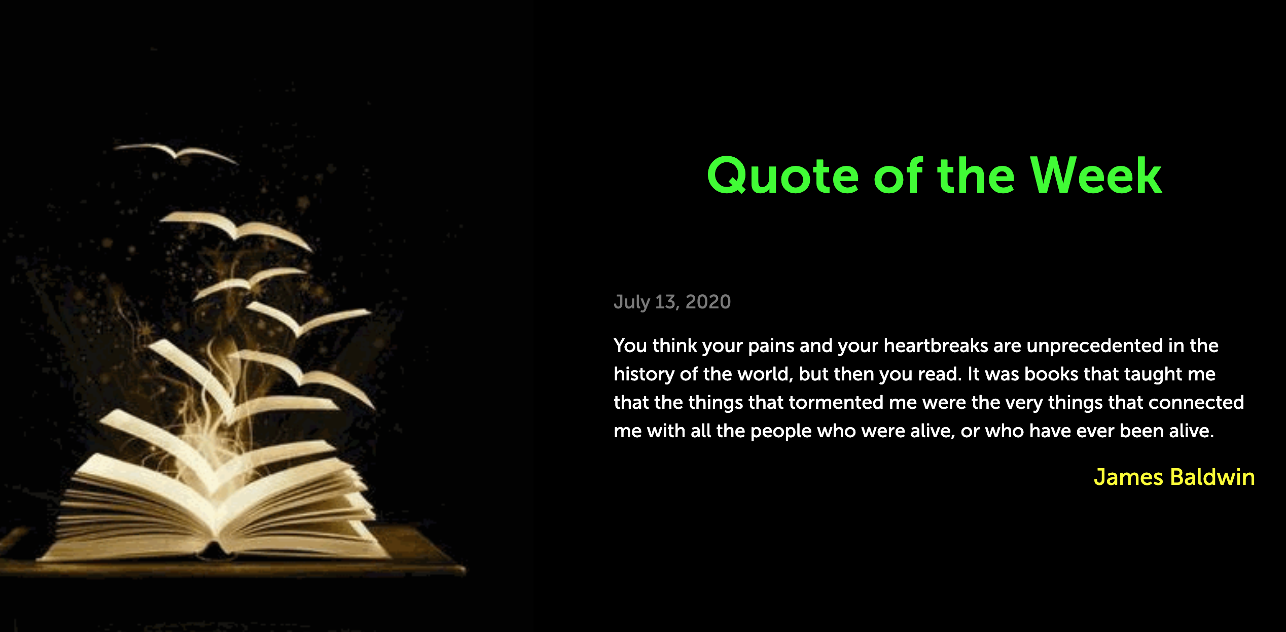 Quote of the Week – Animated - Bound to Stay Bound Books