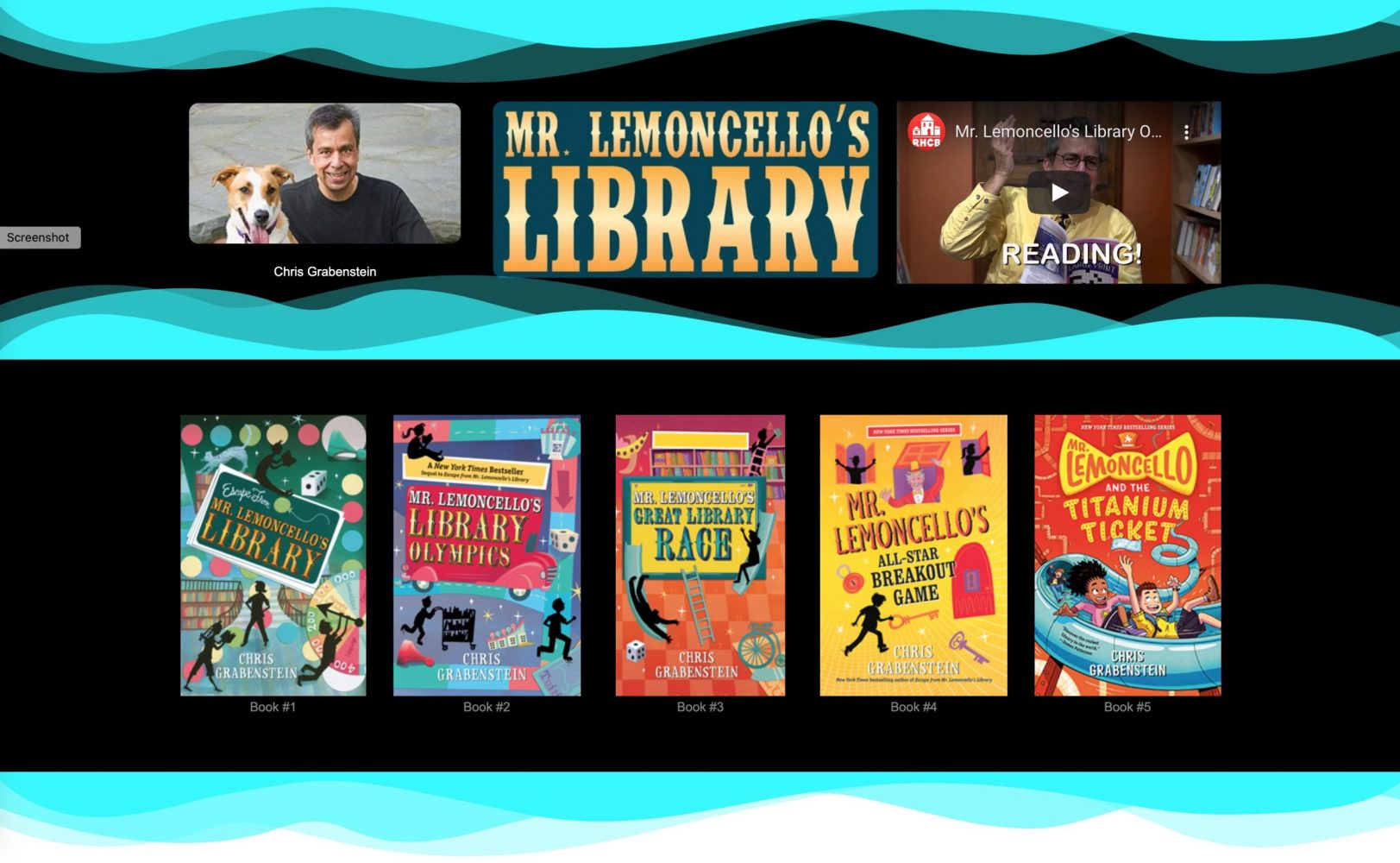 Featured Series — Mr. Lemoncello - Bound to Stay Bound Books