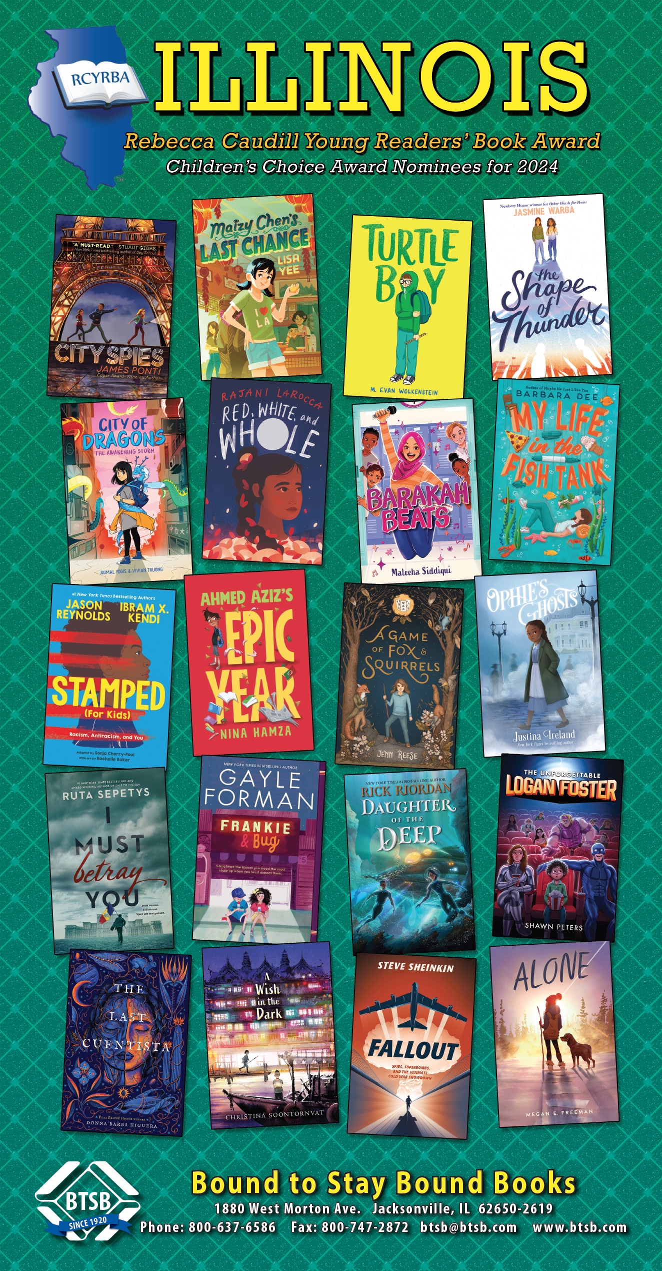 Illinois – Lori - Bound to Stay Bound Books
