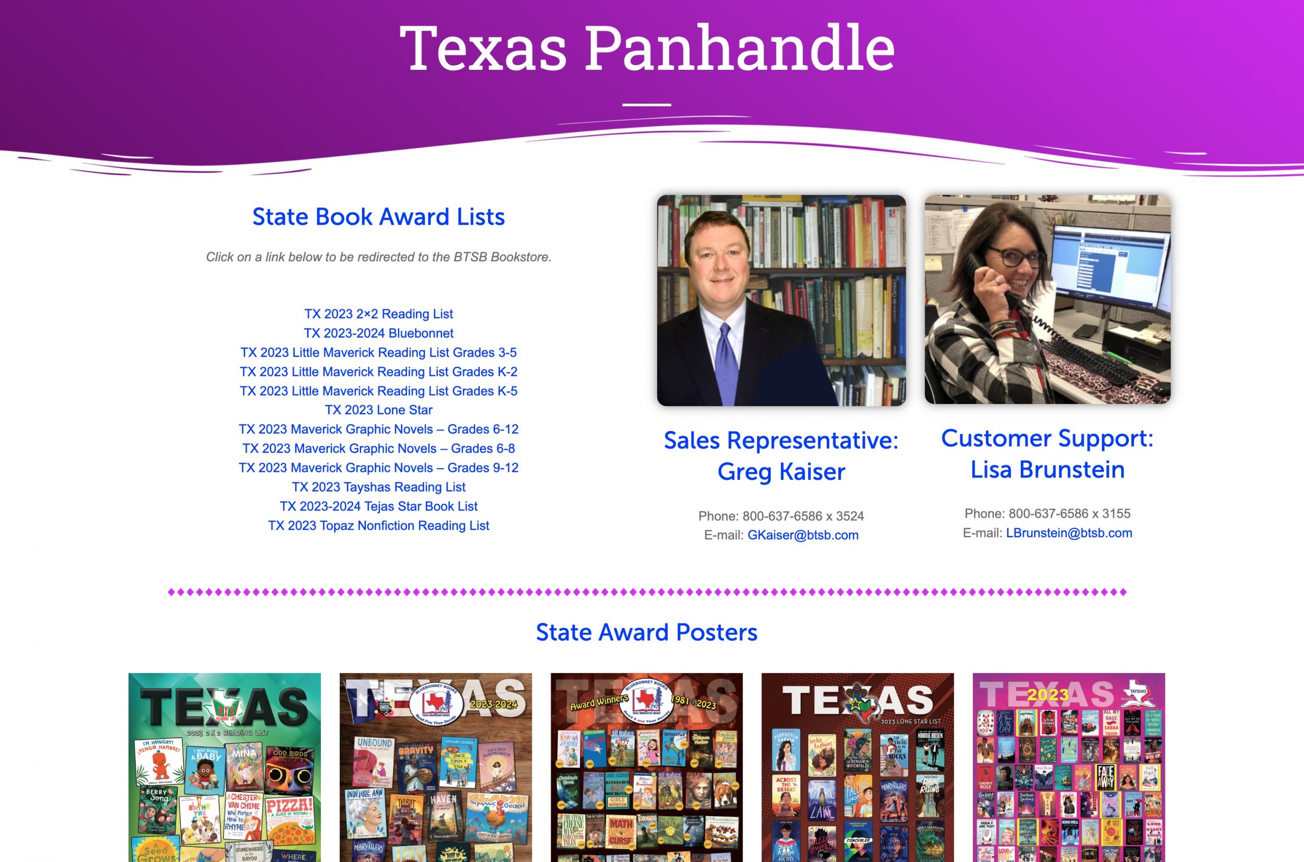Texas – Greg Kaiser - Bound to Stay Bound Books