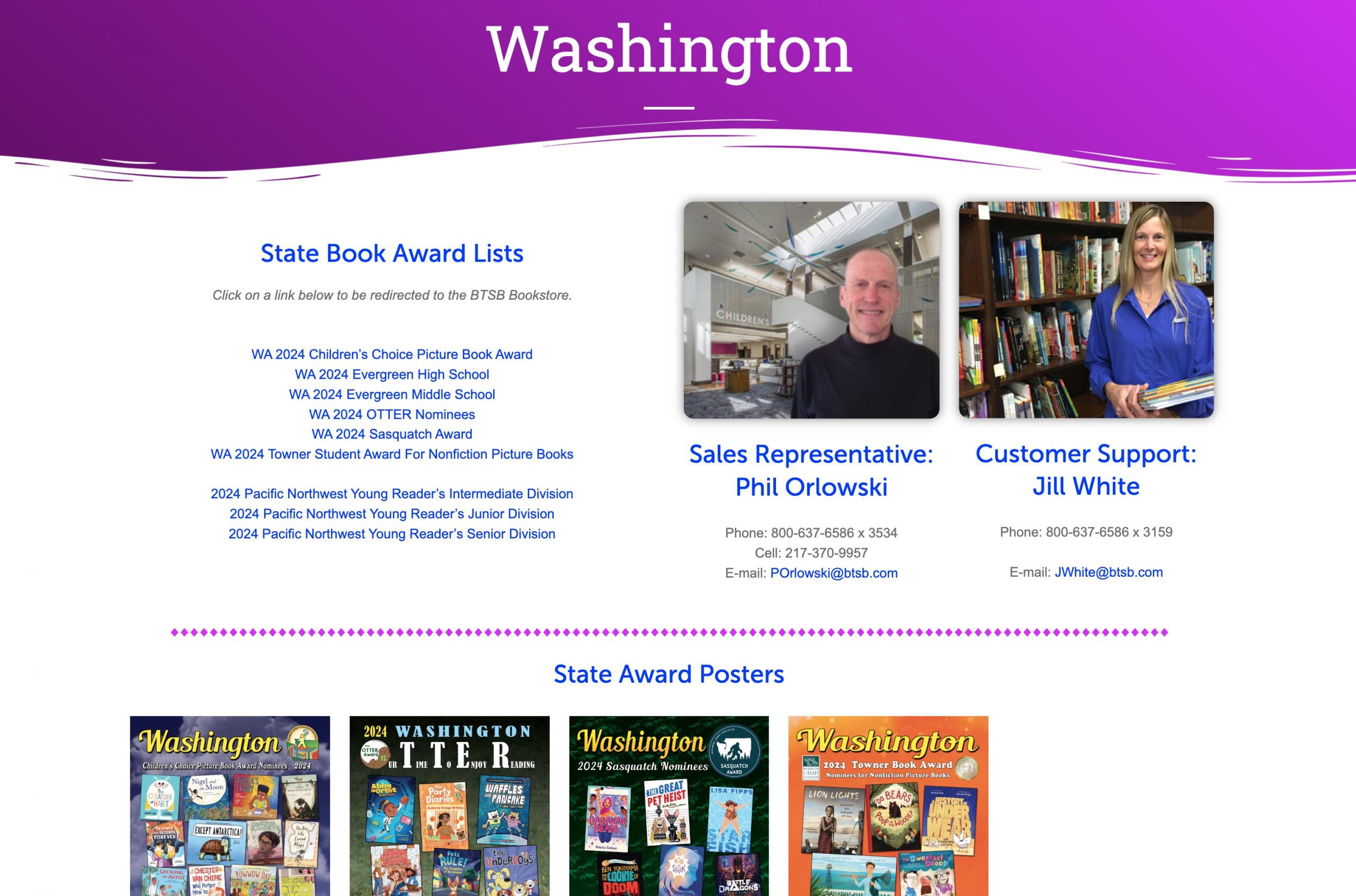 Washington – Phil Orlowski - Bound to Stay Bound Books