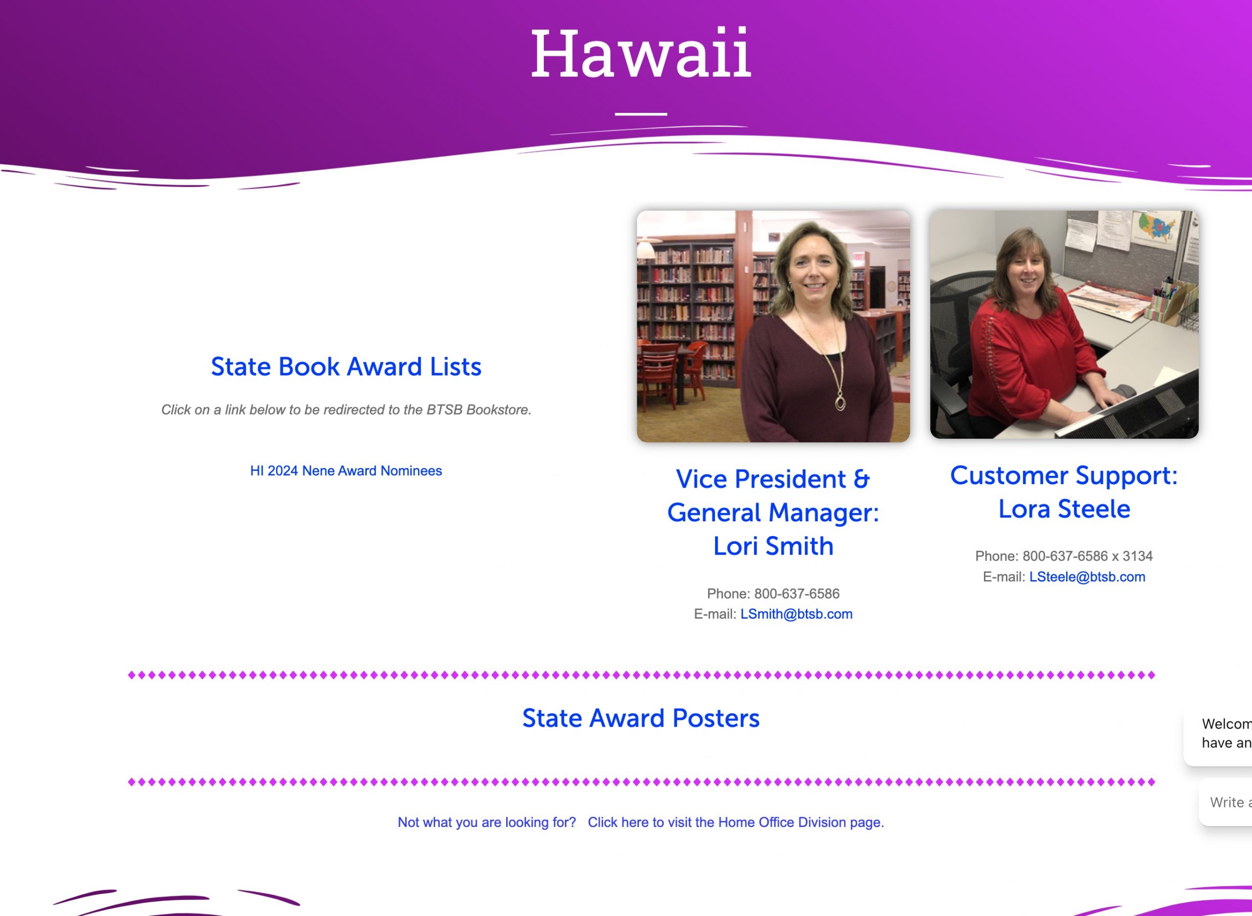 Hawaii – Lori - Bound to Stay Bound Books