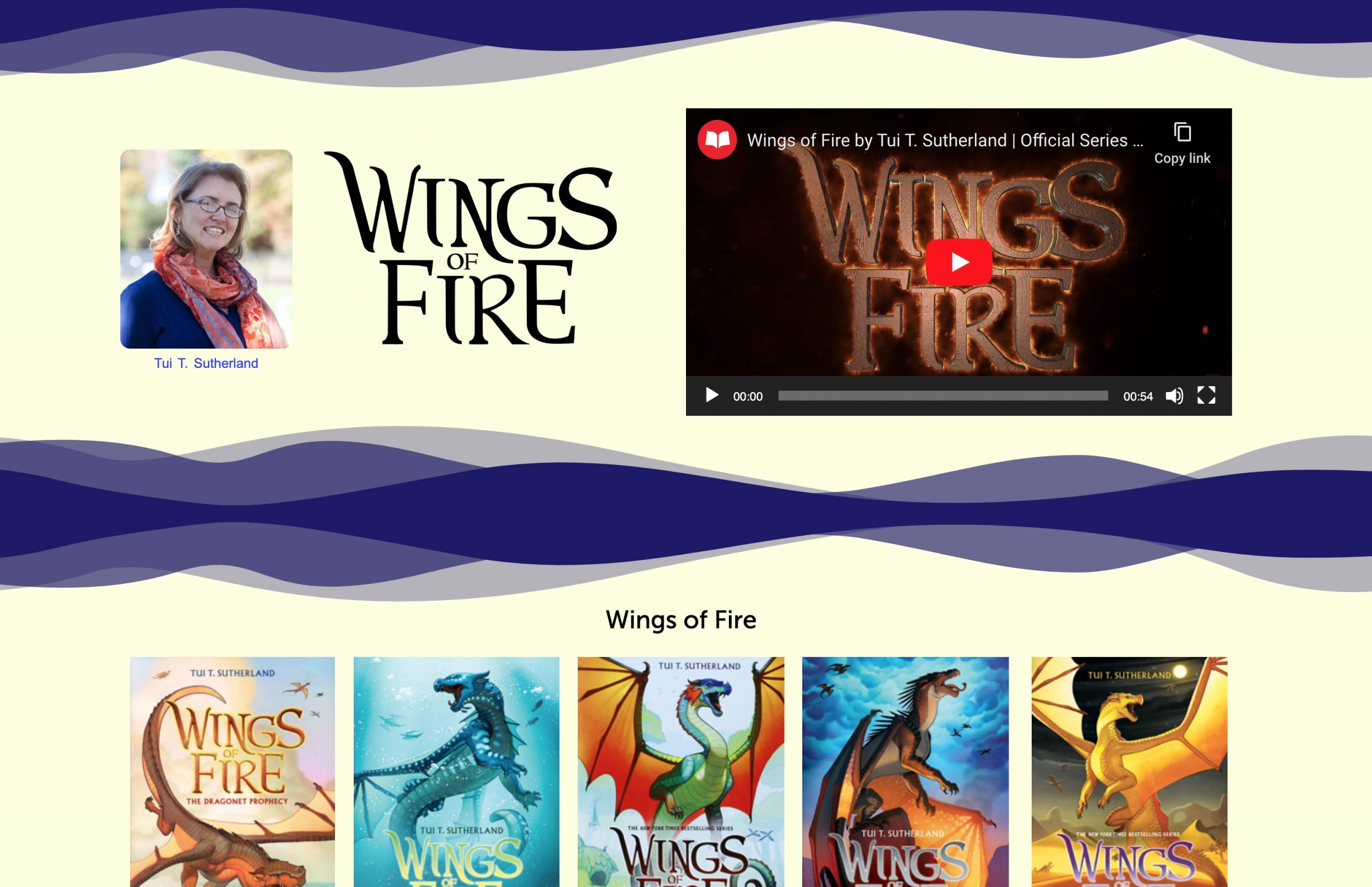 Featured Series — Wings of Fire - Bound to Stay Bound Books