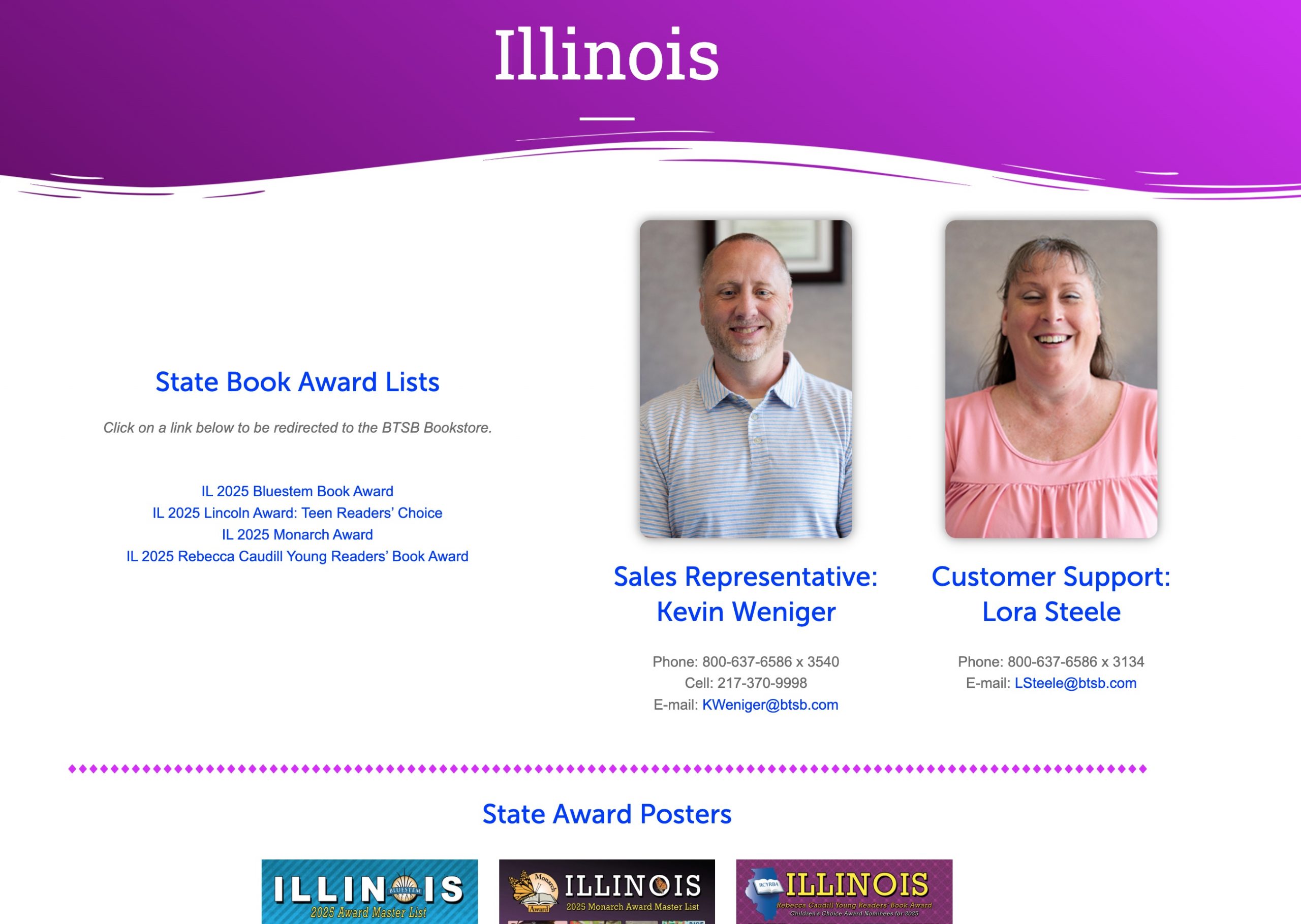 Illinois – Kevin Weniger - Bound to Stay Bound Books