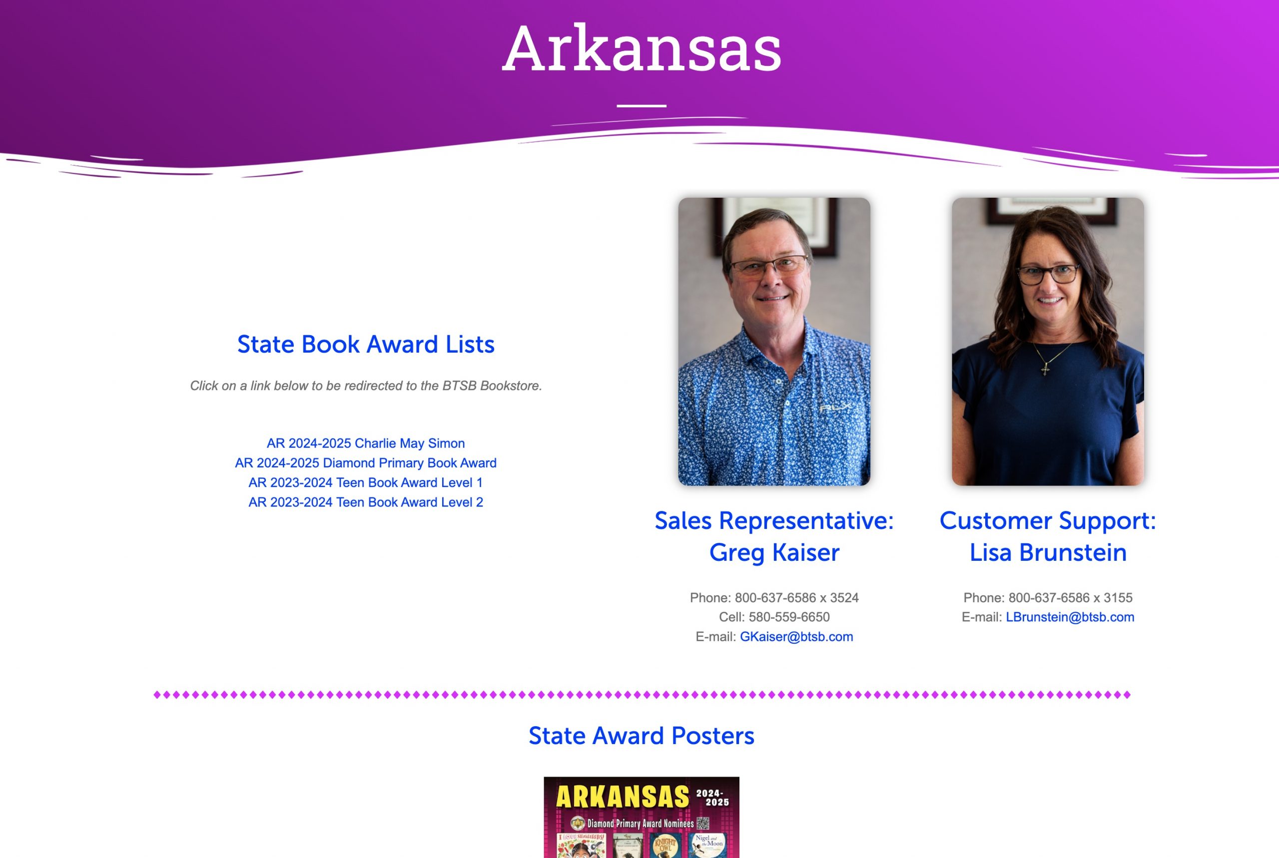 Arkansas – Greg Kaiser - Bound to Stay Bound Books