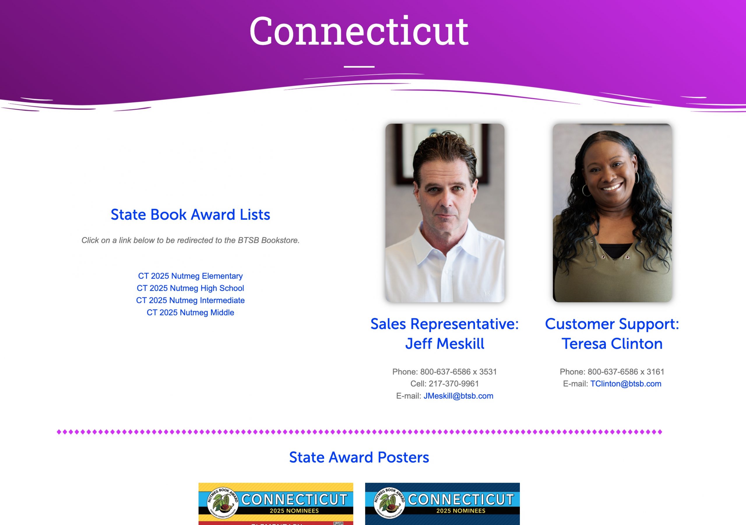 Connecticut – Jeff Meskill - Bound to Stay Bound Books
