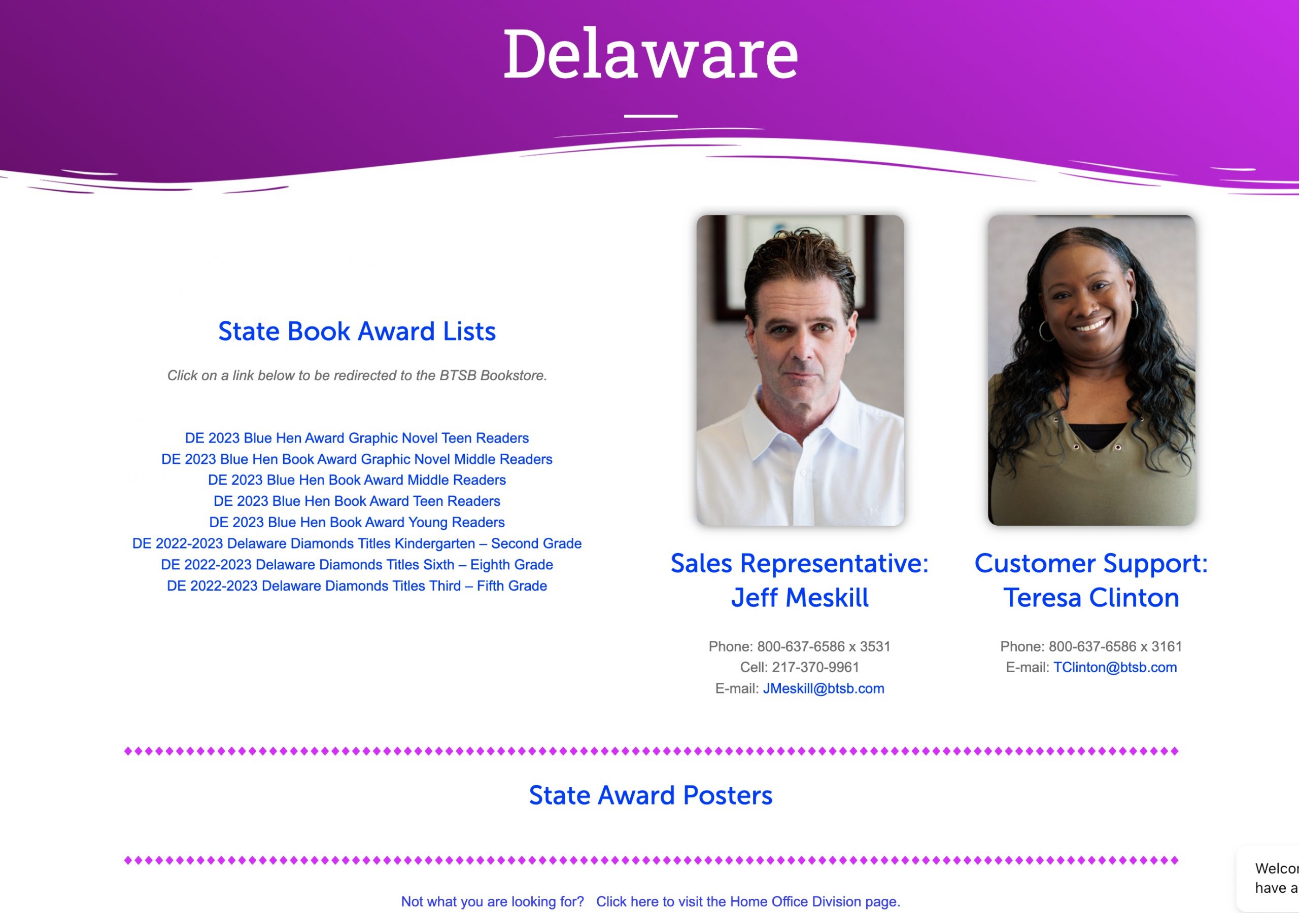 Delaware – Jeff Meskill - Bound to Stay Bound Books