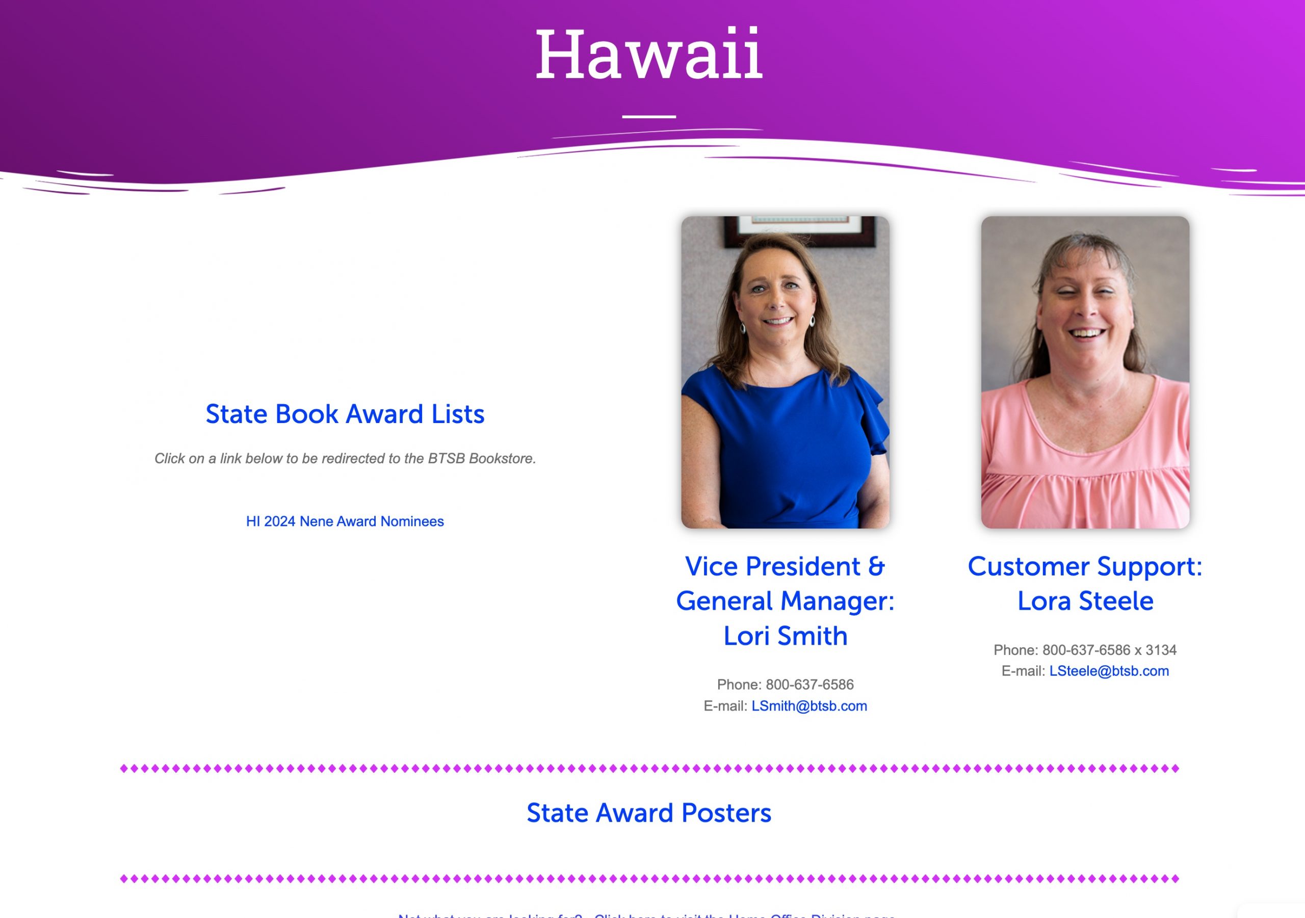 Hawaii – Lori - Bound to Stay Bound Books