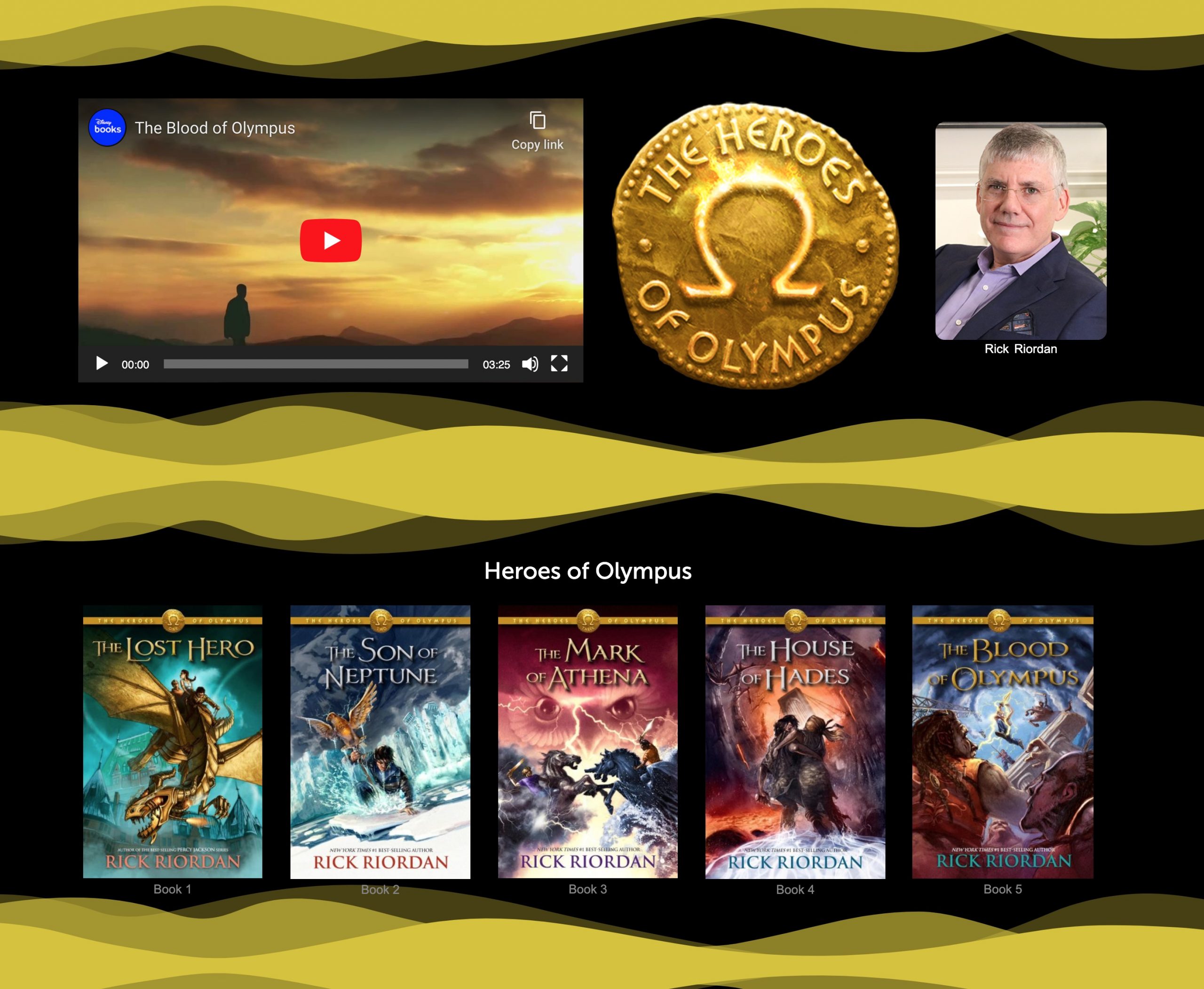 Featured Series — Heroes of Olympus - Bound to Stay Bound Books