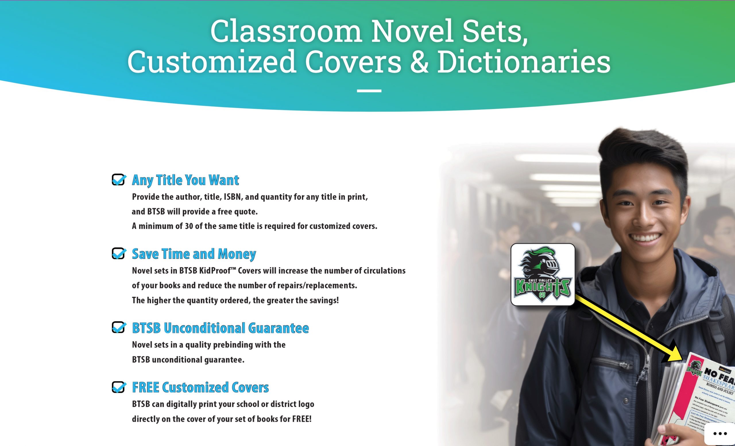 Classroom Novel Sets, Customized Covers & Dictionaries - Bound to Stay ...