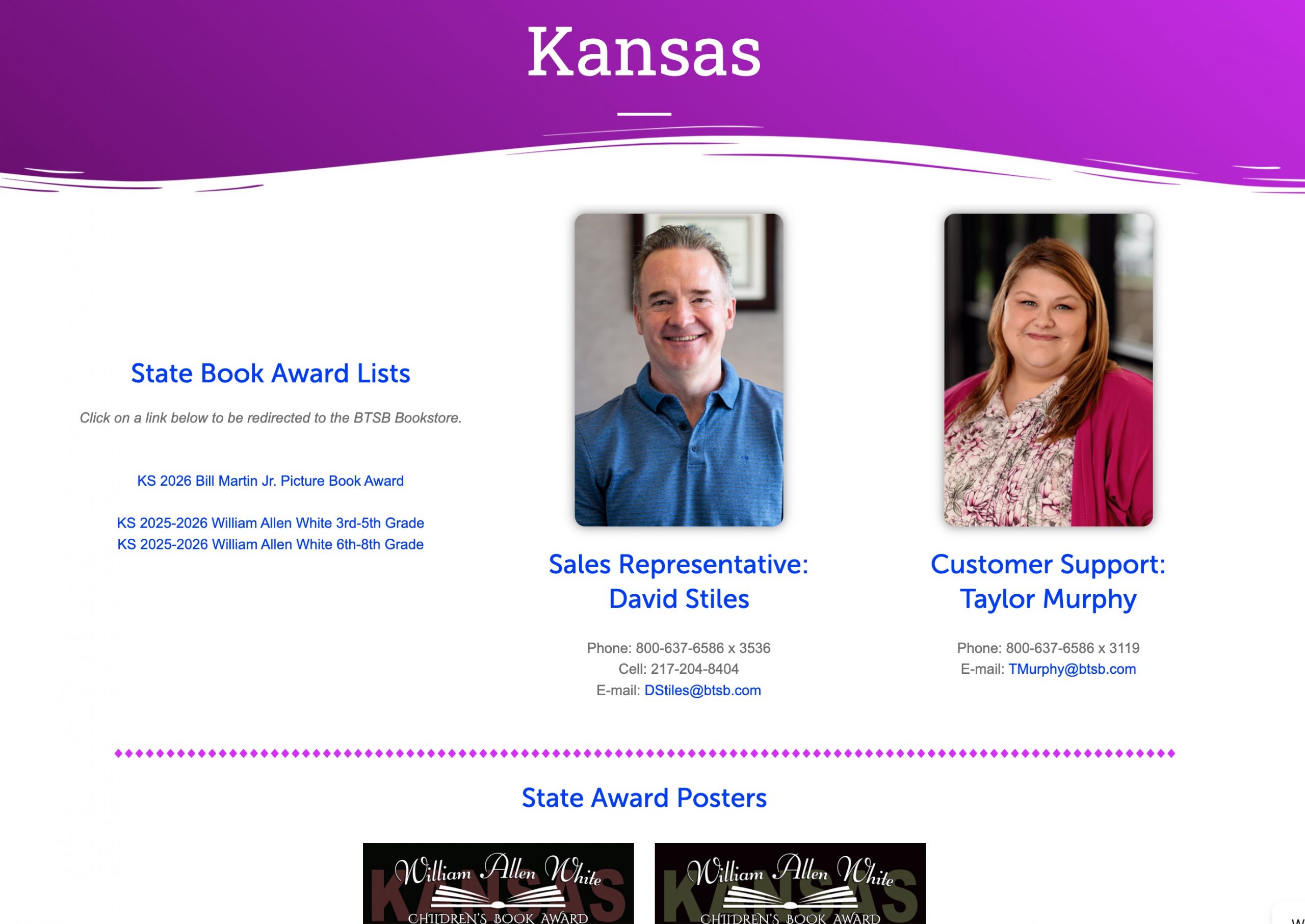 Kansas – David Stiles - Bound to Stay Bound Books